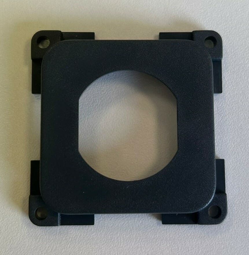 CBE Blank plate with Cut-out - Specialized Horse Box Components