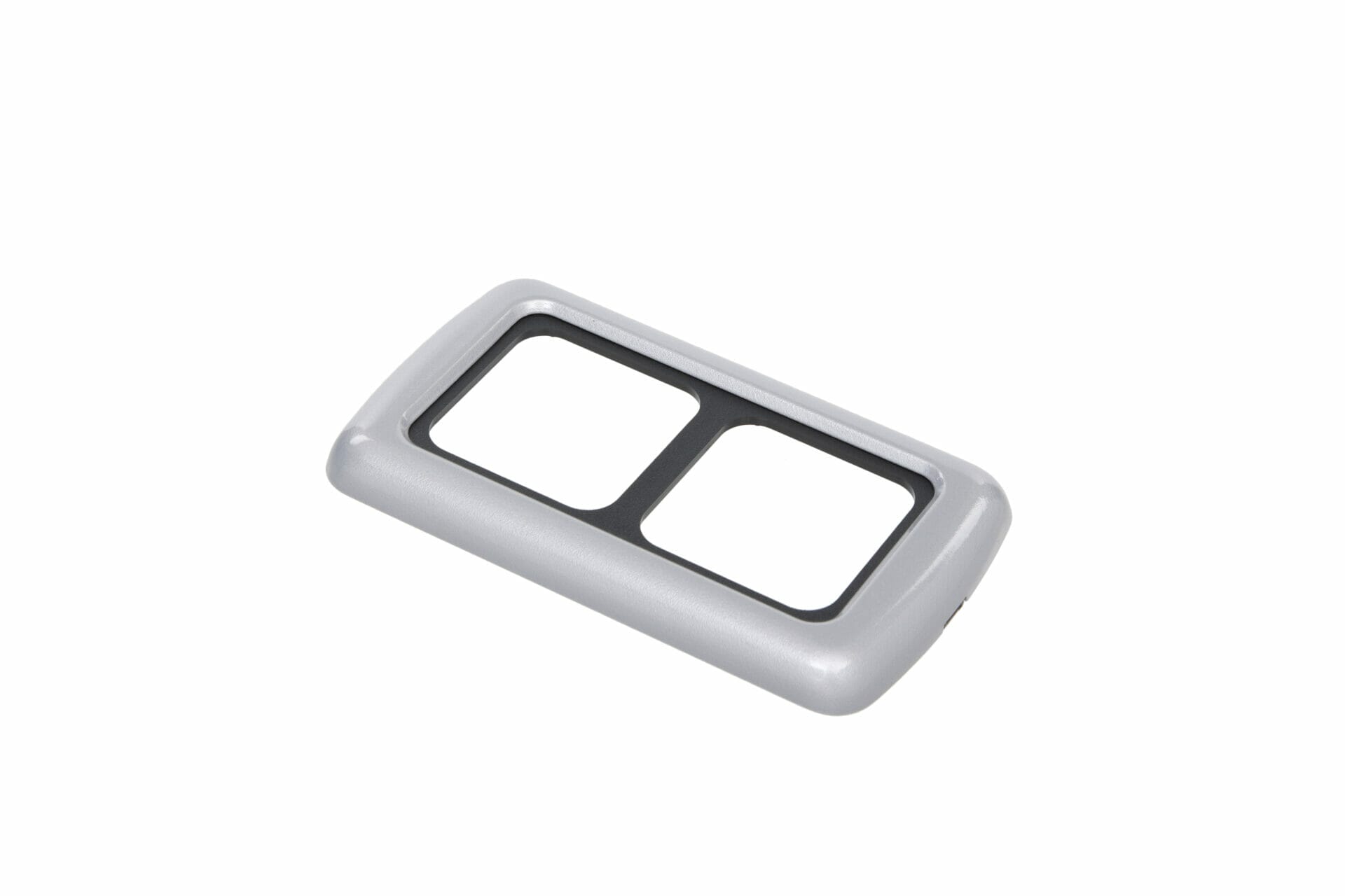 Metallic Grey Double Shroud and Frame